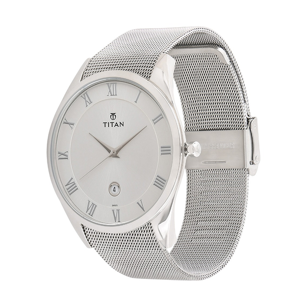 WW0987 Original Titan Date Mesh Chain Watch 90054SM01 at Best Price in ...